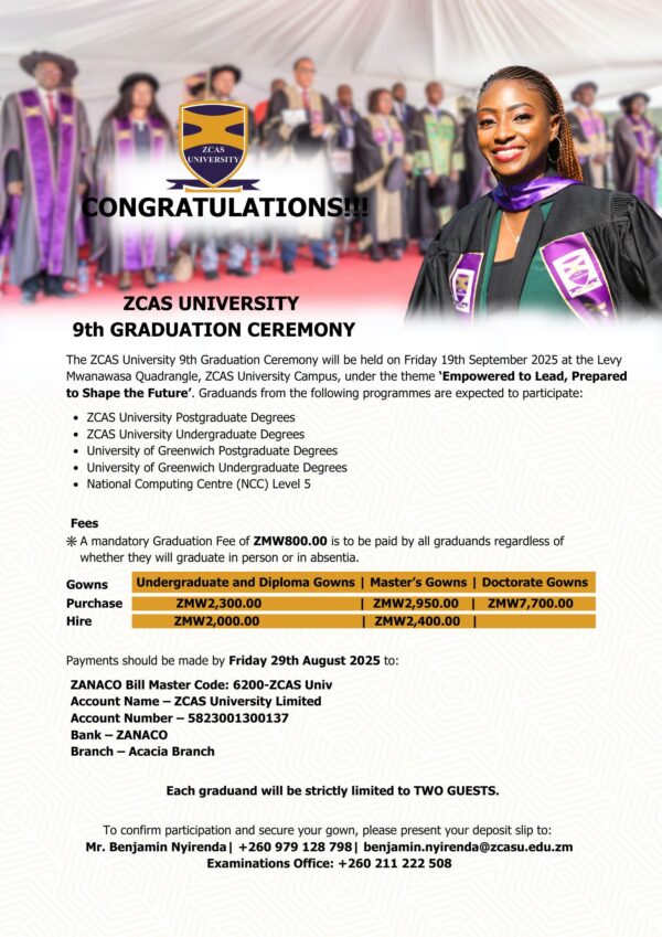 The ZCAS University